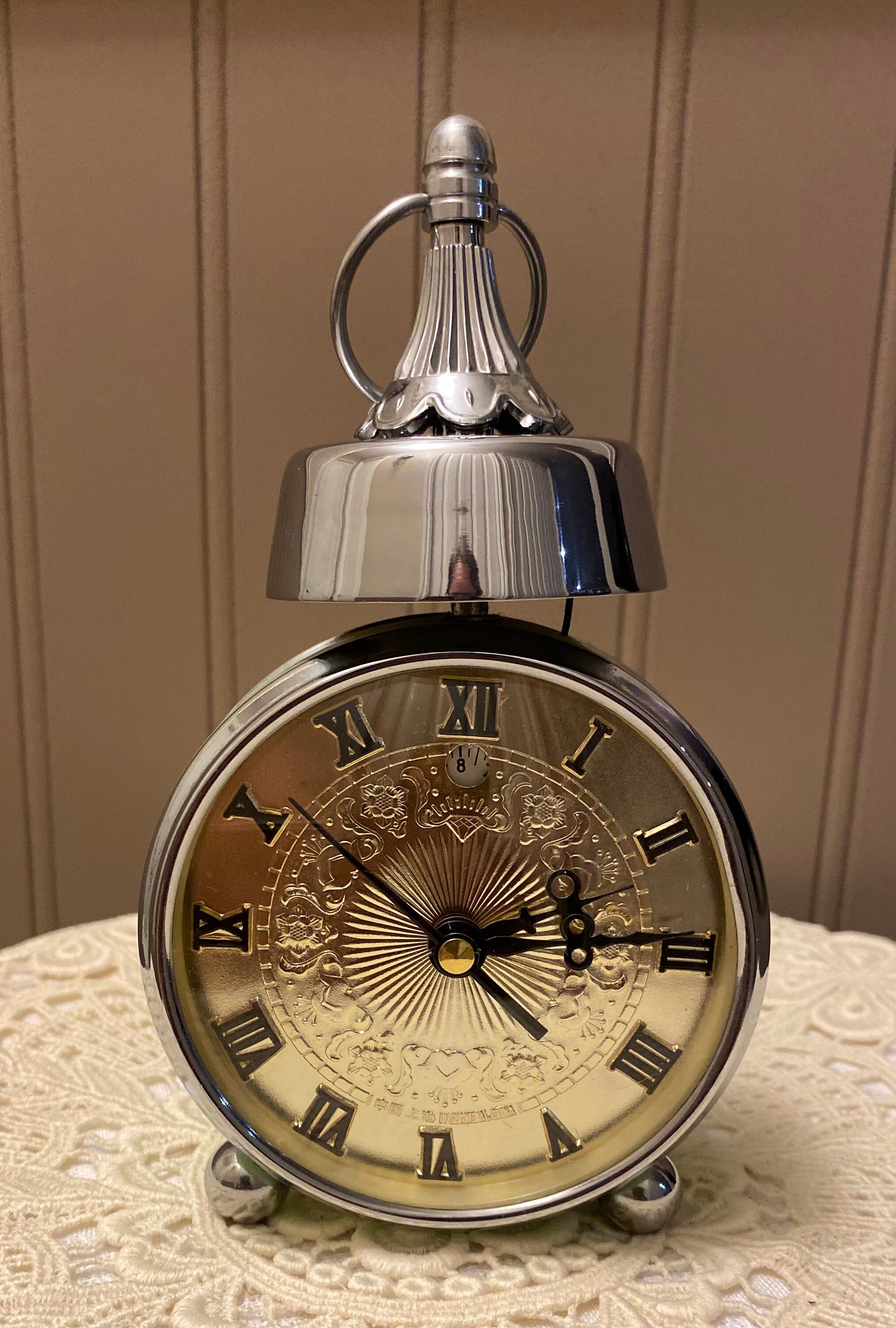 1950s Shanghai diamond Alarm Clock - Etsy