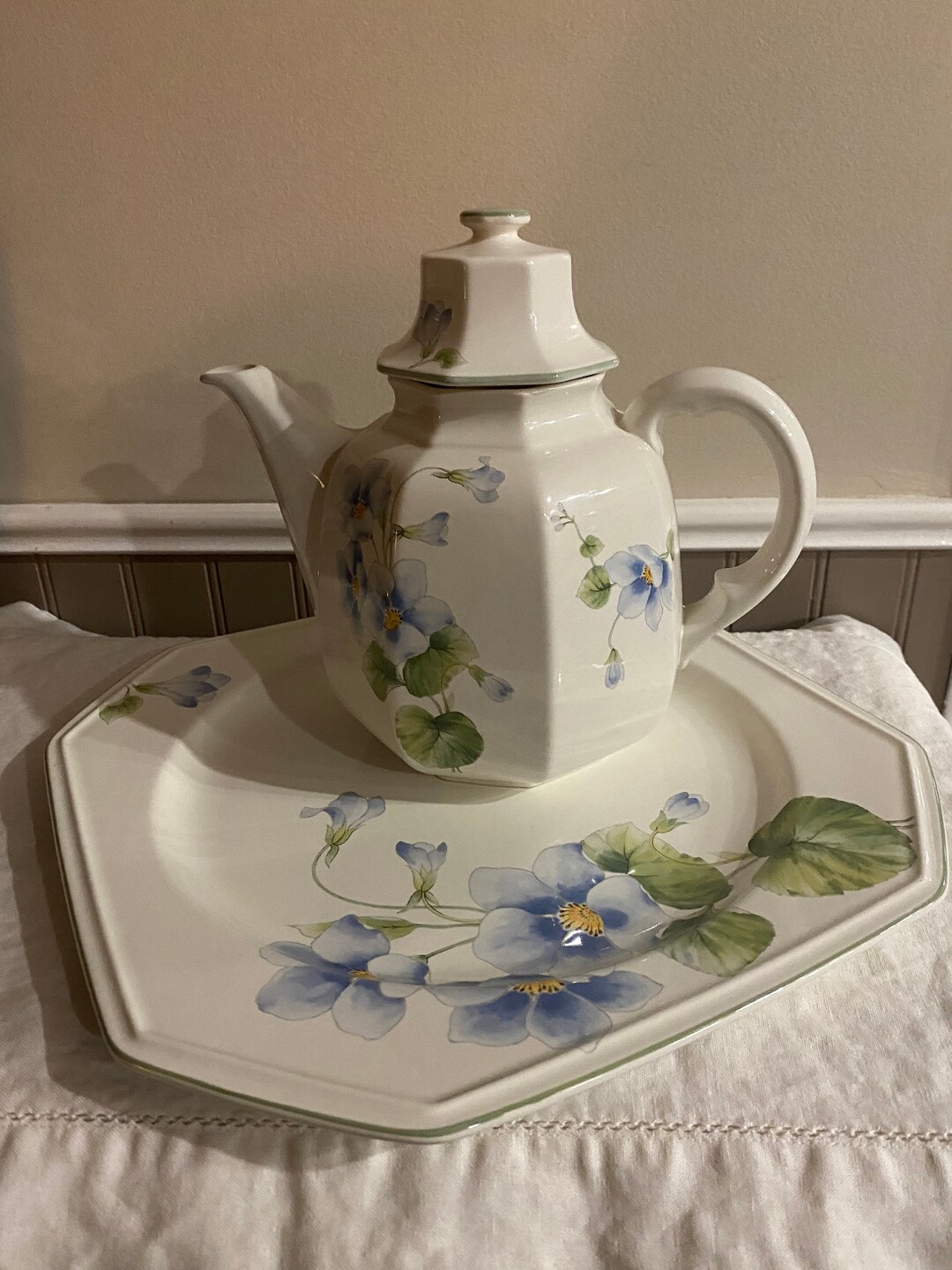 Vintage Mikasa Tea Set - Etsy