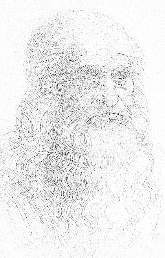 Famous Painting Coloring Book Van Gogh Davinci Munch Monet - Etsy