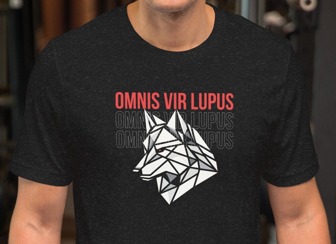 Omnis Vir Lupus | Wolf Shirt | Sevro | Howlers Merch | Red Rising ...