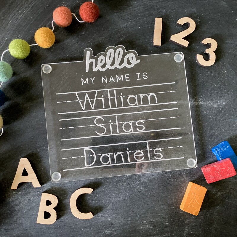 Buy Personalized Name Board Online In India - Etsy India