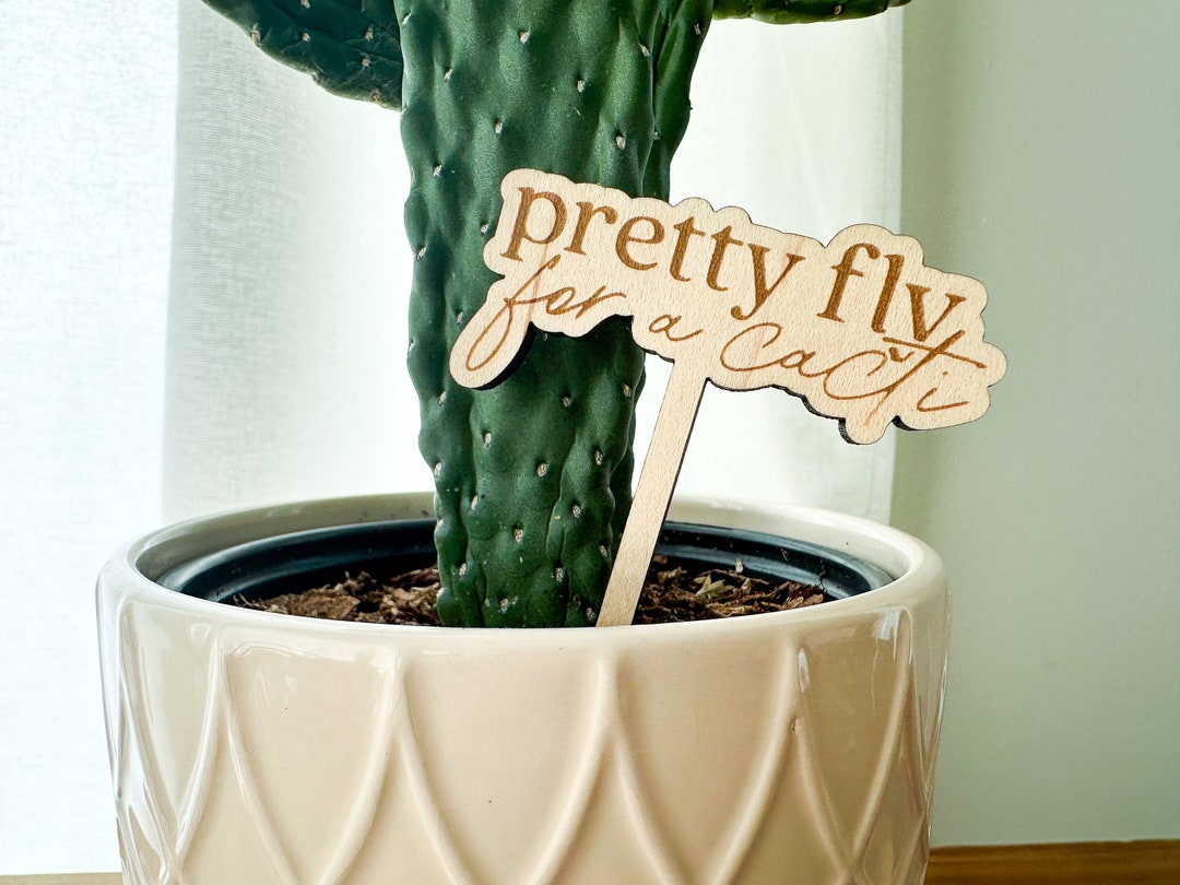 Wooden Funny Plant Stakes, Funny Plant Markers, Plant Lady Gift, Plant ...