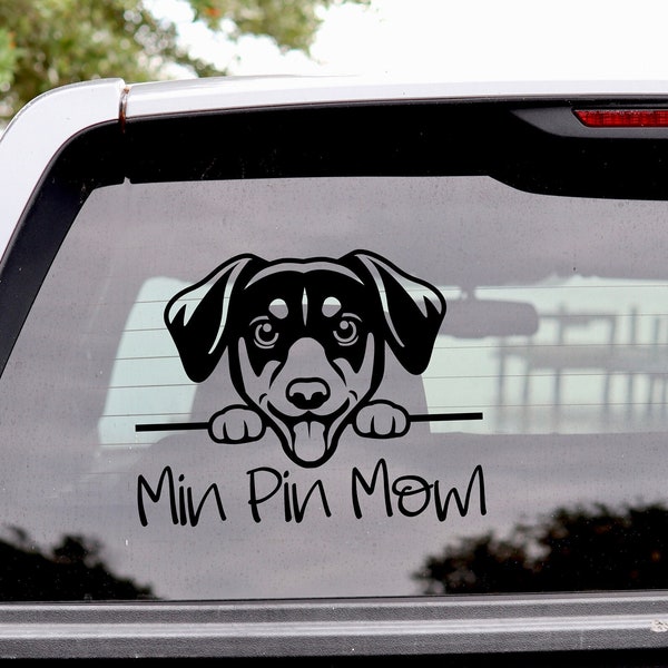 Miniature Pinscher Decal - Etsy