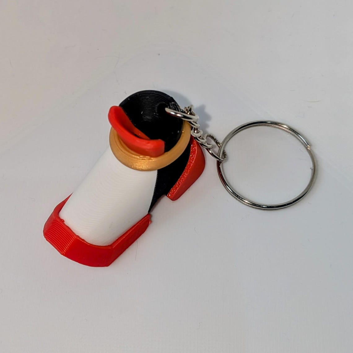 Shadow the Hedgehog Shoe Keychain - Custom 3D Printed - Retro Gaming ...