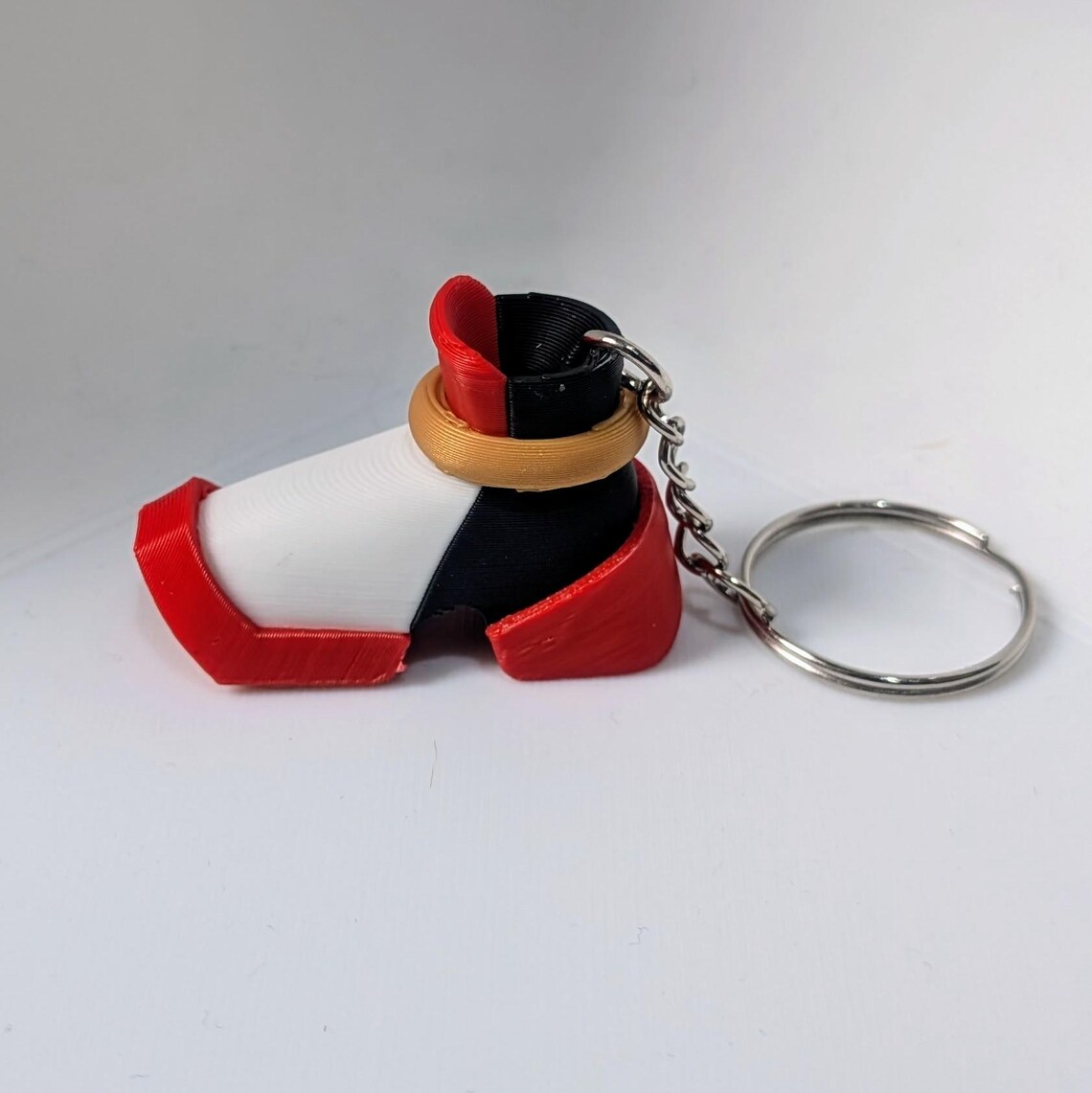 Shadow the Hedgehog Shoe Keychain - Custom 3D Printed - Retro Gaming ...