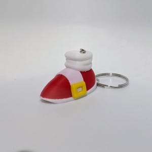 Sonic the Hedgehog Shoe Keychain - Custom 3D Printed - Retro Gaming ...
