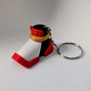 Shadow the Hedgehog Shoe Keychain - Custom 3D Printed - Retro Gaming ...