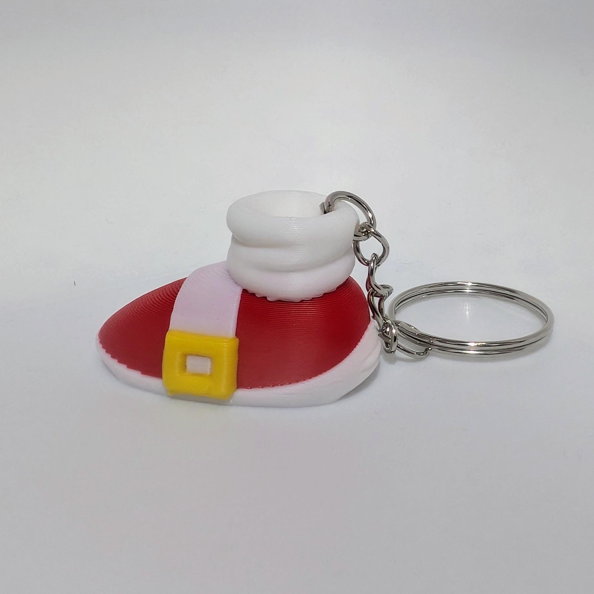 Sonic the Hedgehog Shoe Keychain - Custom 3D Printed - Retro Gaming ...