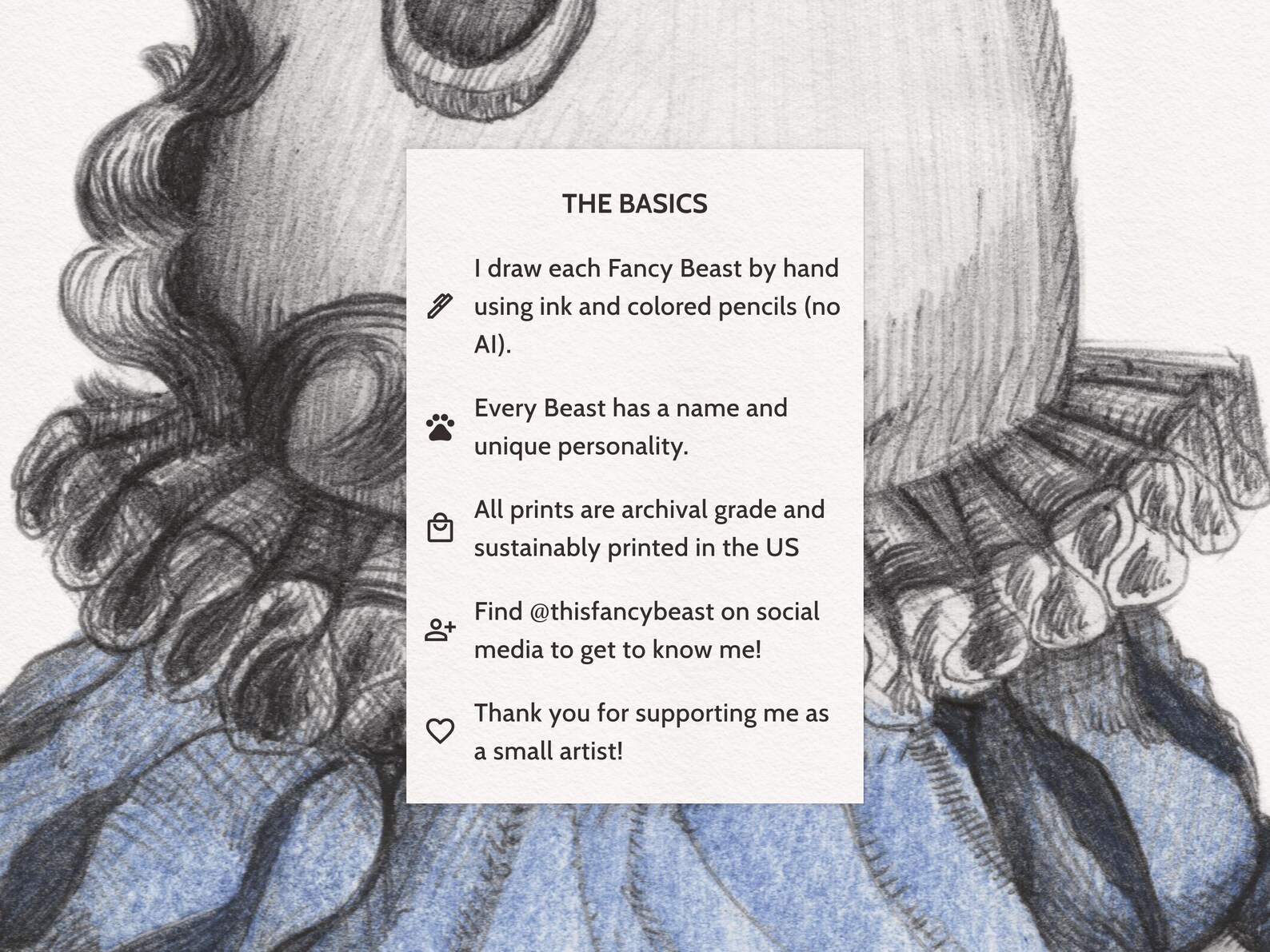 Poetic Fish Drawing, Detailed Animal Illustration in a Vintage Style ...