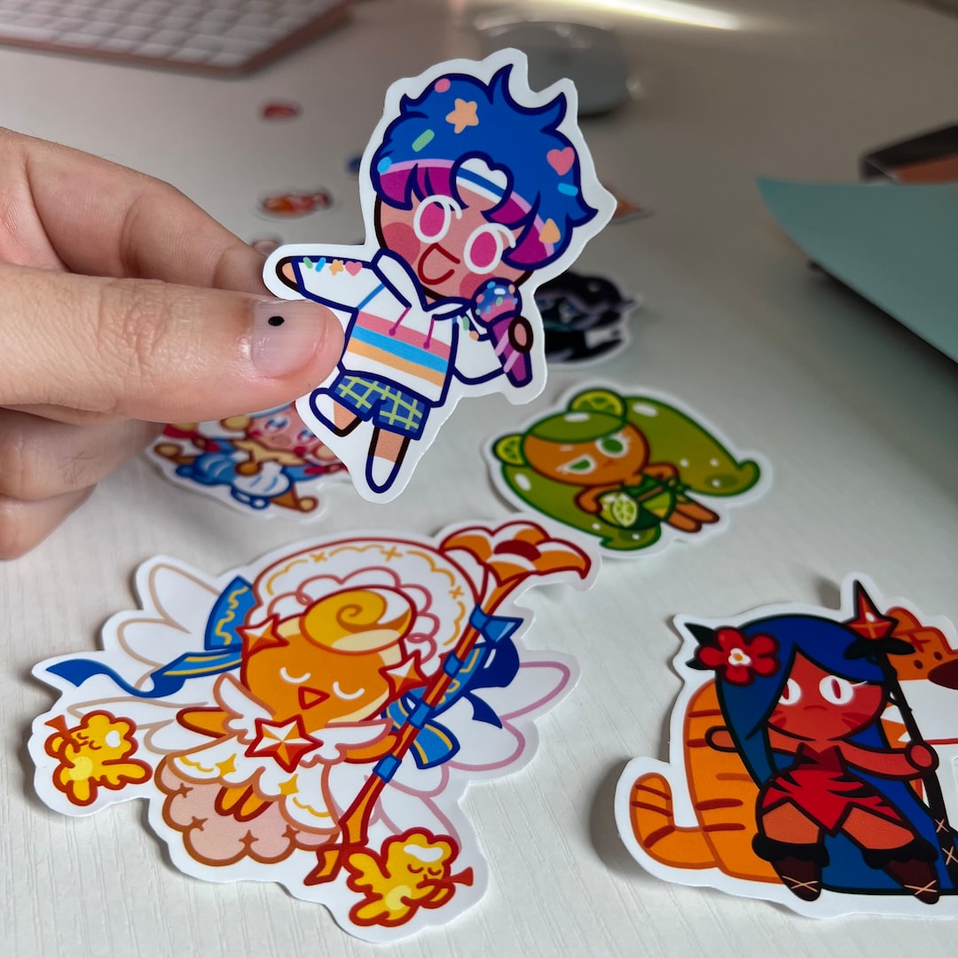 Cookie Run Sticker Pack - Etsy