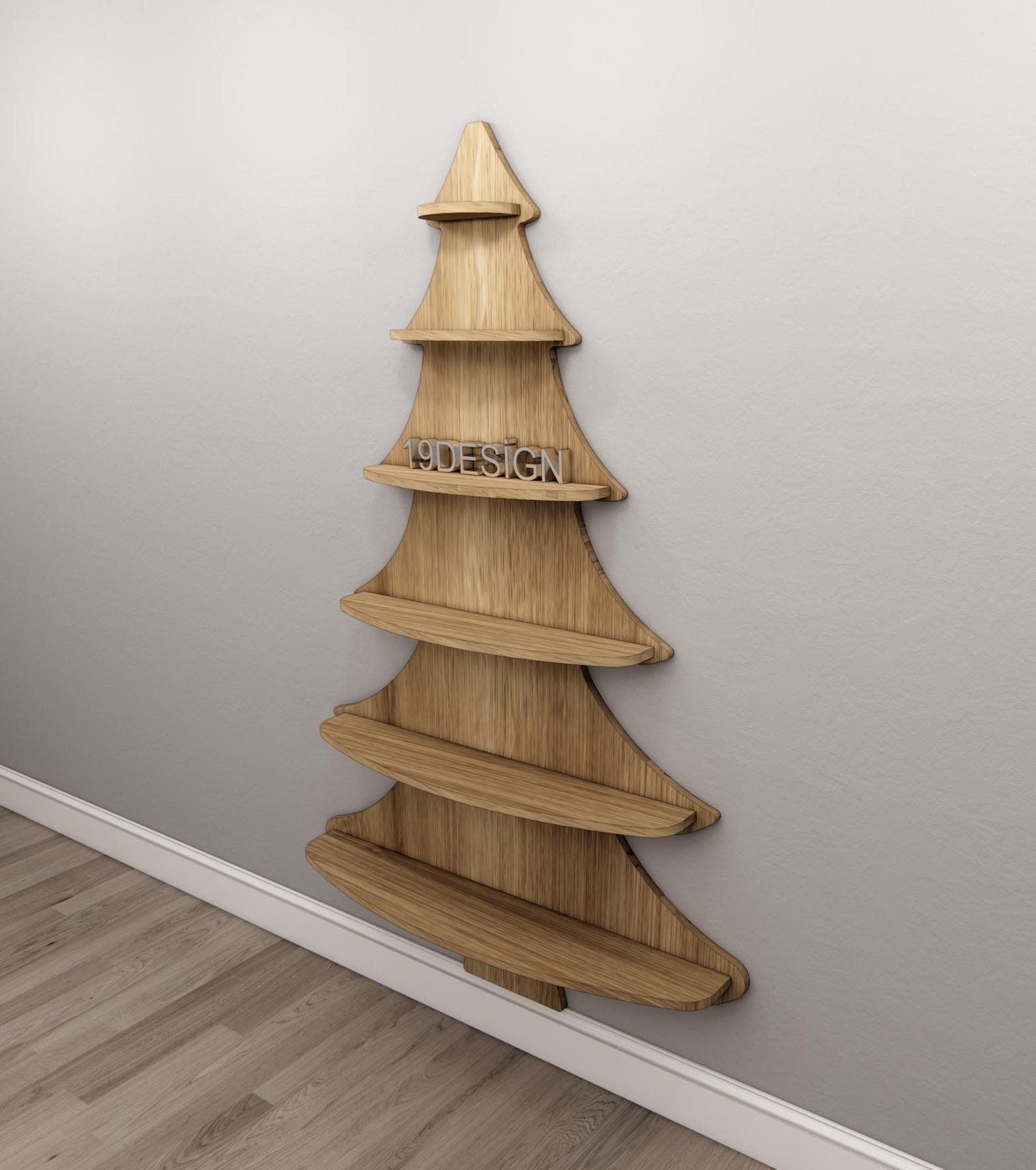 Handmade Wooden Christmas Trees, Christmas Decor Ornament, Bookshelf ...