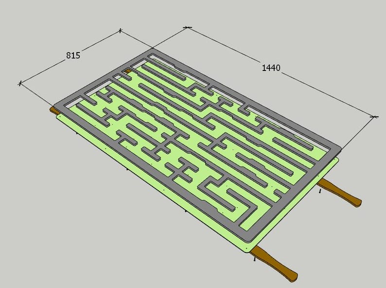 CNC Router Files | Wooden Balance Maze Game | Cooperative Labyrinth ...