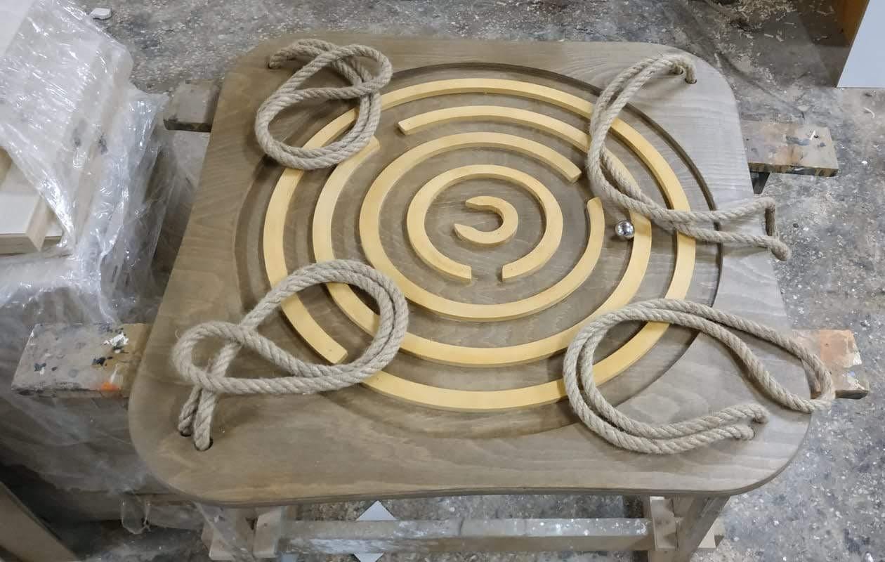 Four-player Balance Maze, Cnc Plans, Cnc Furniture, Cnc Files, Cnc ...