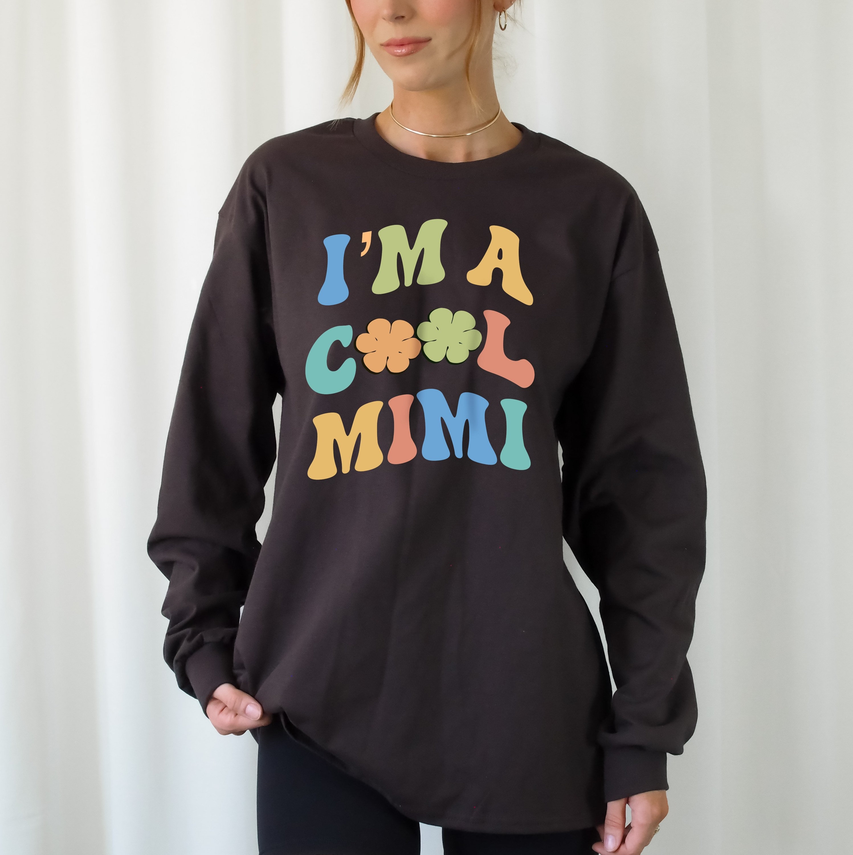 Cool Mimi Shirt for Women, Grandma Birthday Gift for Her Mom, Mothers ...