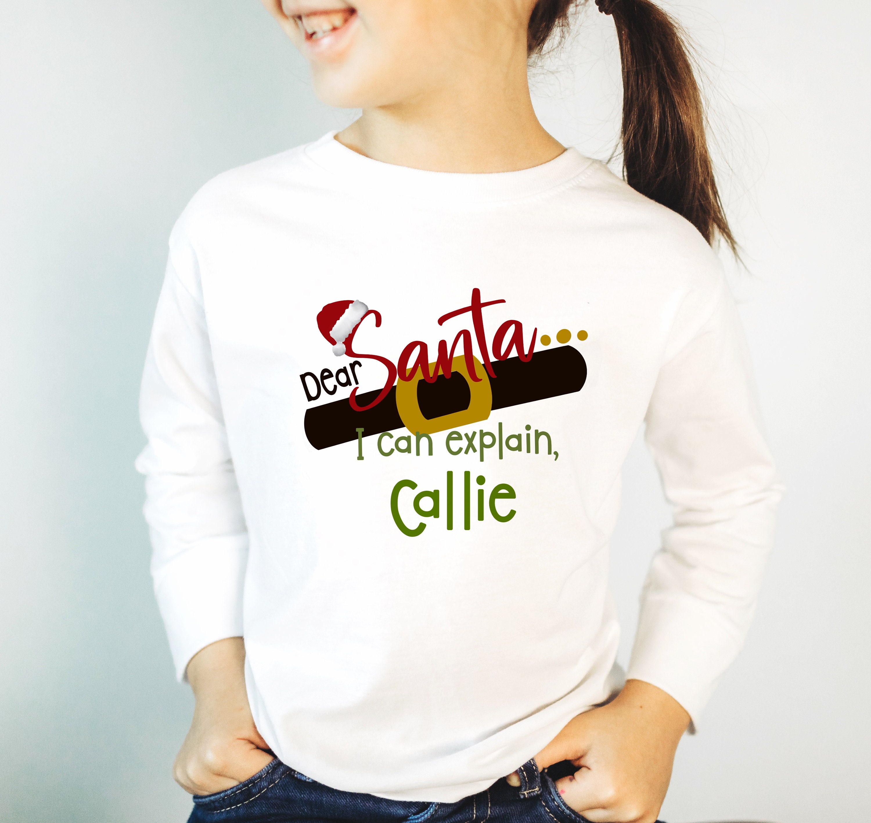 Personalized Christmas Shirt for Kids Matching Sibling Shirt - Etsy