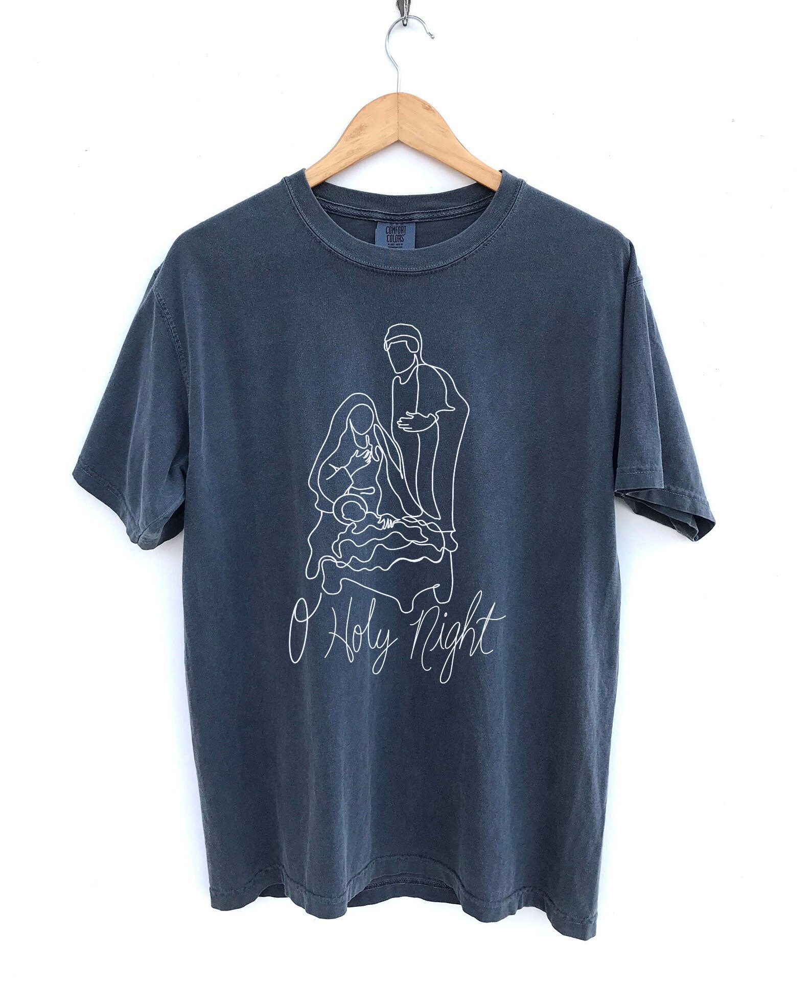 Nativity Shirt Long Sleeve Christian Christmas Shirt for - Etsy