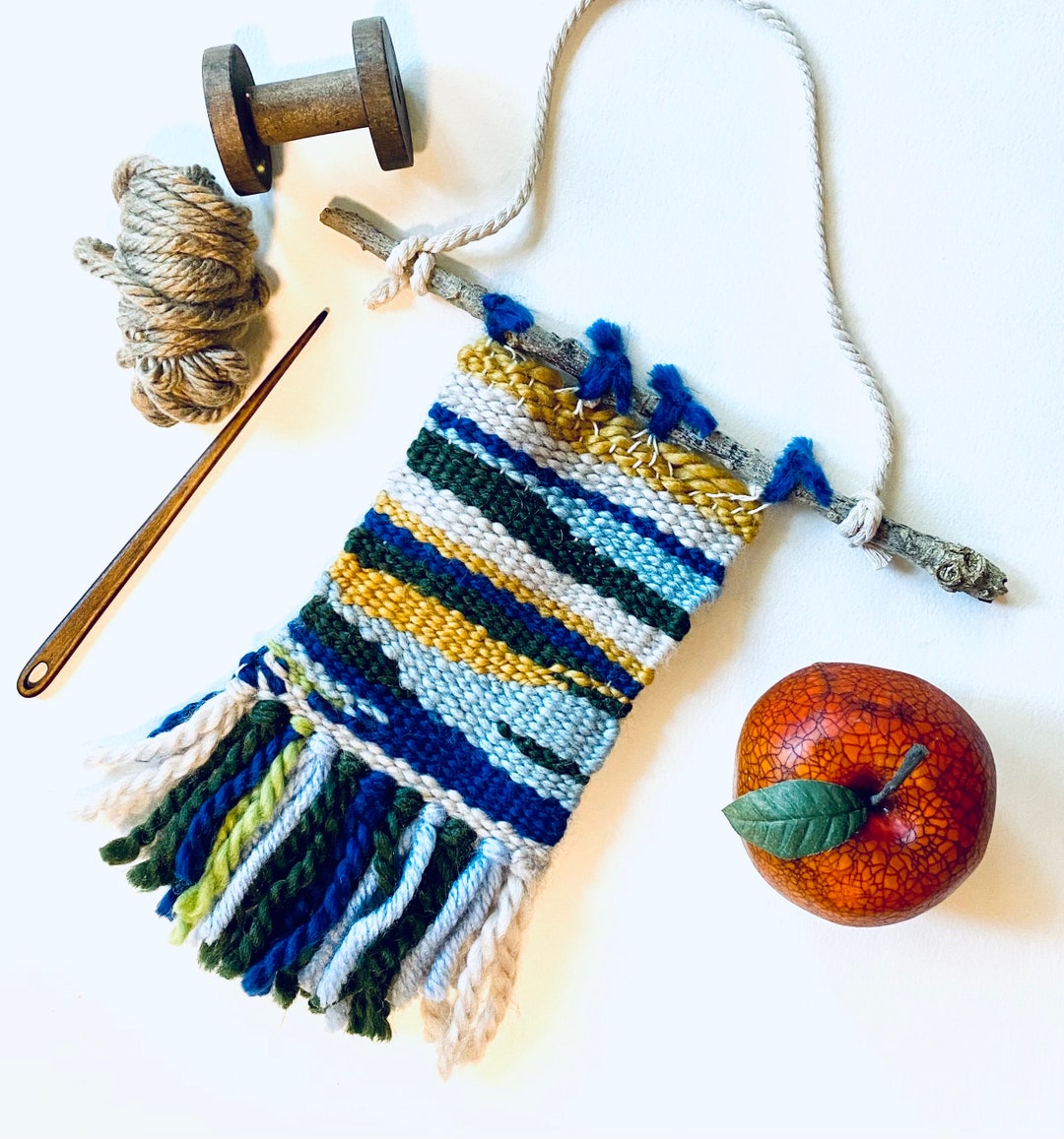 Mini Wall Hanging Weaving, Small Weaving, Gallery Wall Art, Boho Home ...