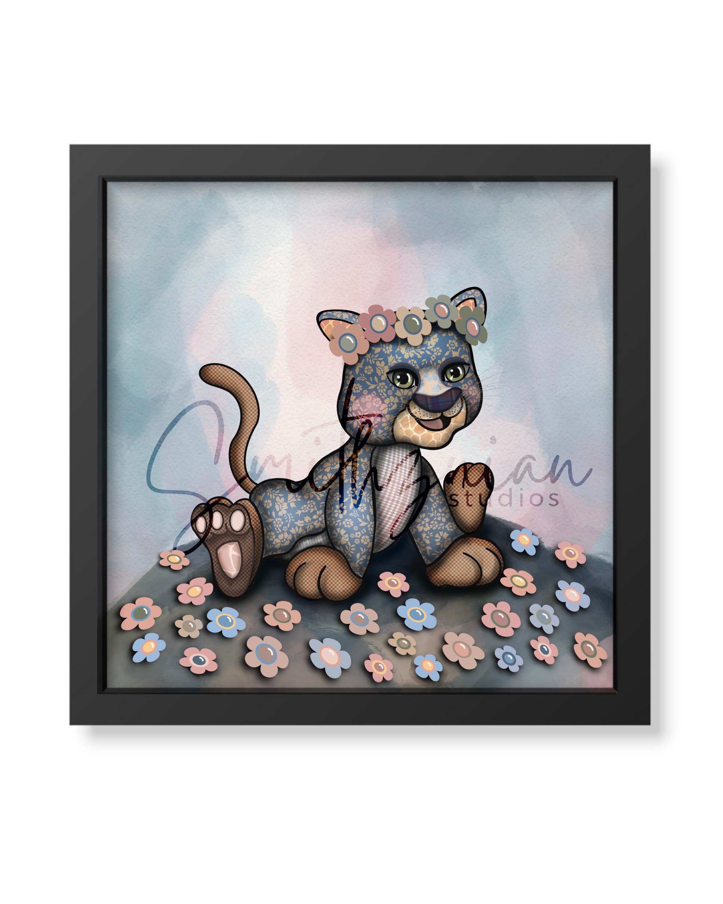 Lion Cub Print for Nursery Wall, Wall Decor for Kids Room, Playroom ...