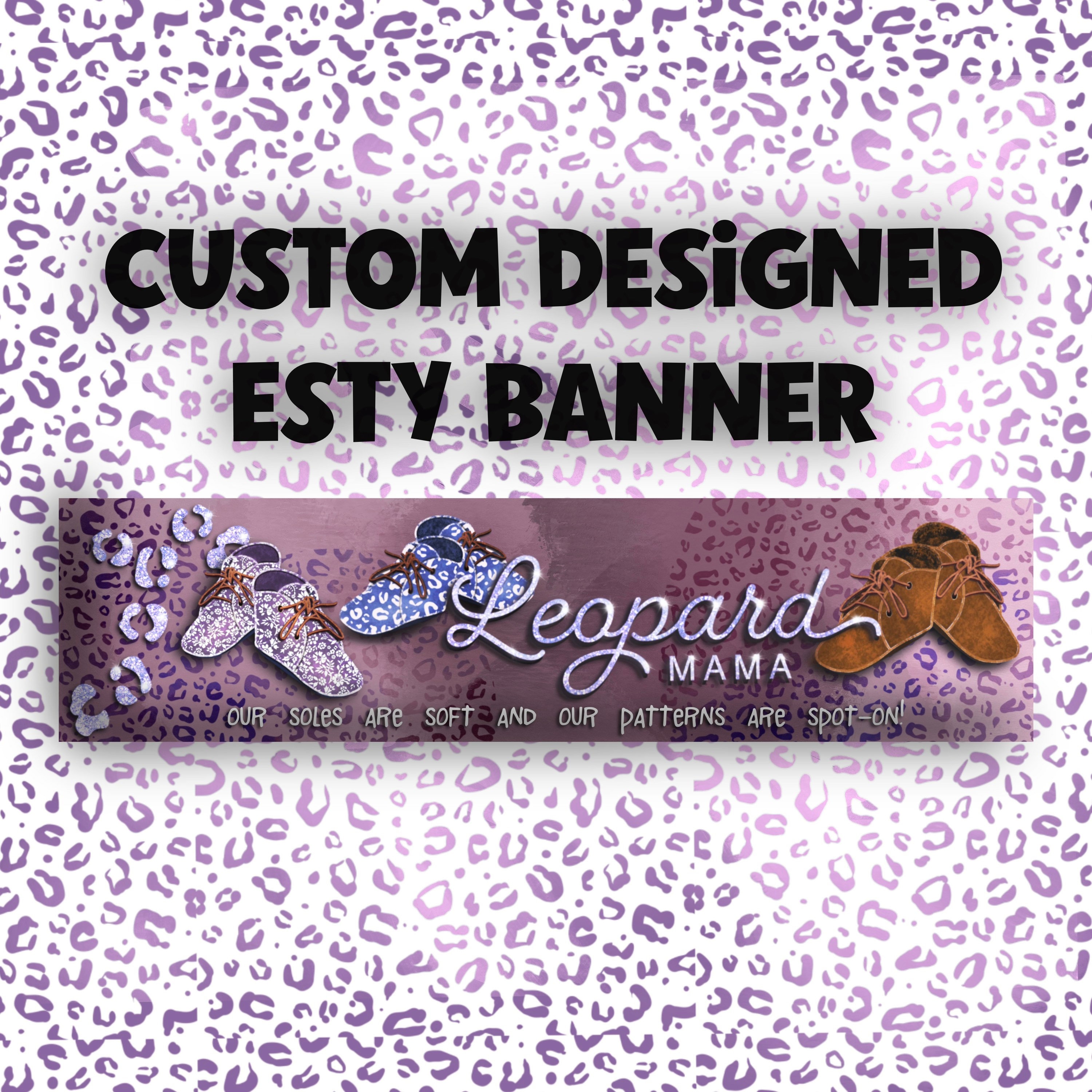 Custom Etsy Banner Design, Personalized Banner for Etsy Shop, Graphic ...