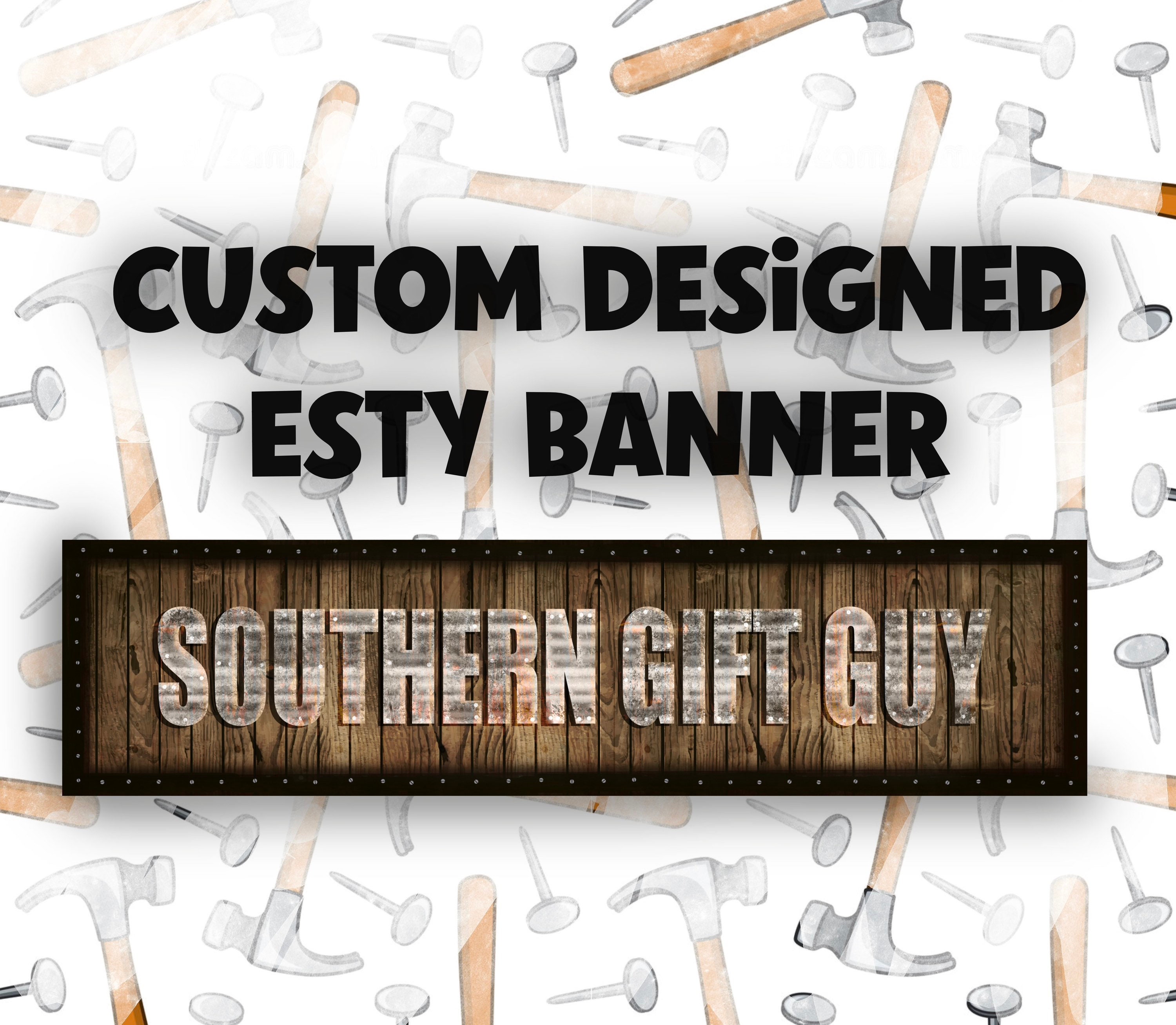 Custom Etsy Banner Design, Personalized Banner for Etsy Shop, Graphic ...