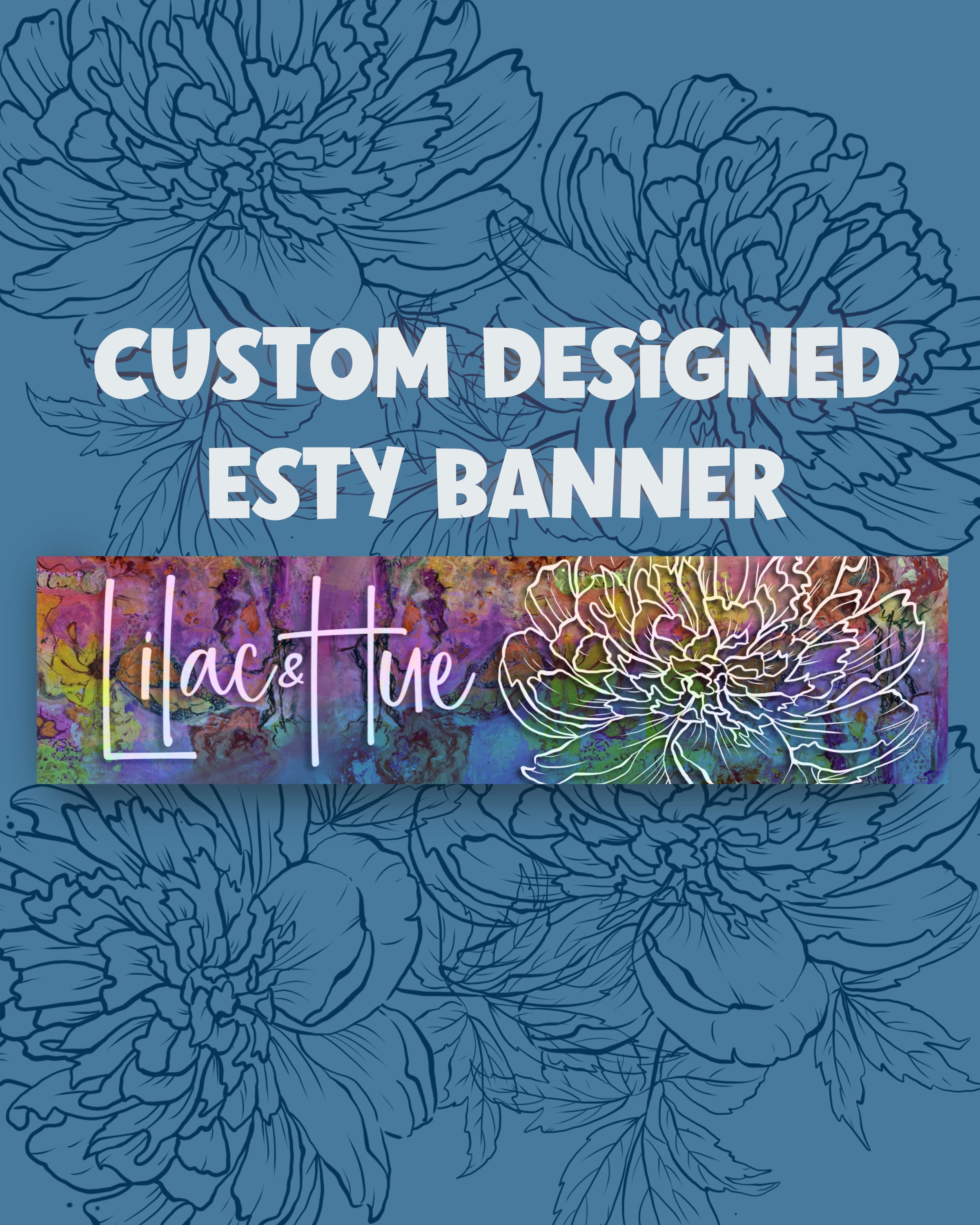 Custom Etsy Banner Design, Personalized Banner for Etsy Shop, Graphic ...