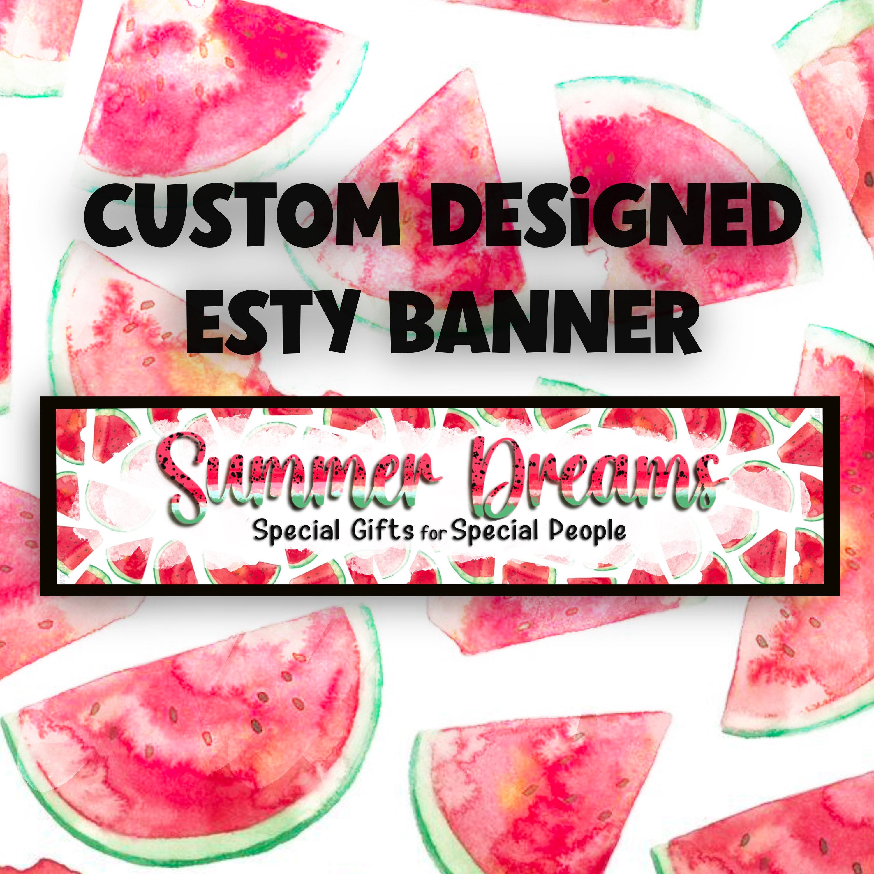Custom Etsy Banner Design, Personalized Banner for Etsy Shop, Graphic ...