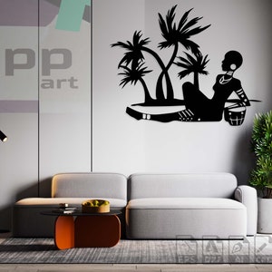 Beach Dxf Files Beach Laser Cut Beach Svg File for Cricut Beach Metal ...