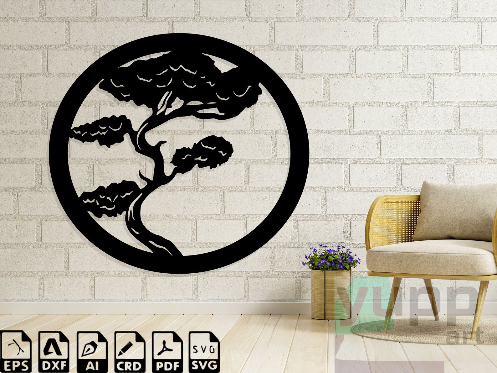 Bonsai Tree Svg for Cricut, Family Tree Cnc Laser Cut Files, Tree of ...