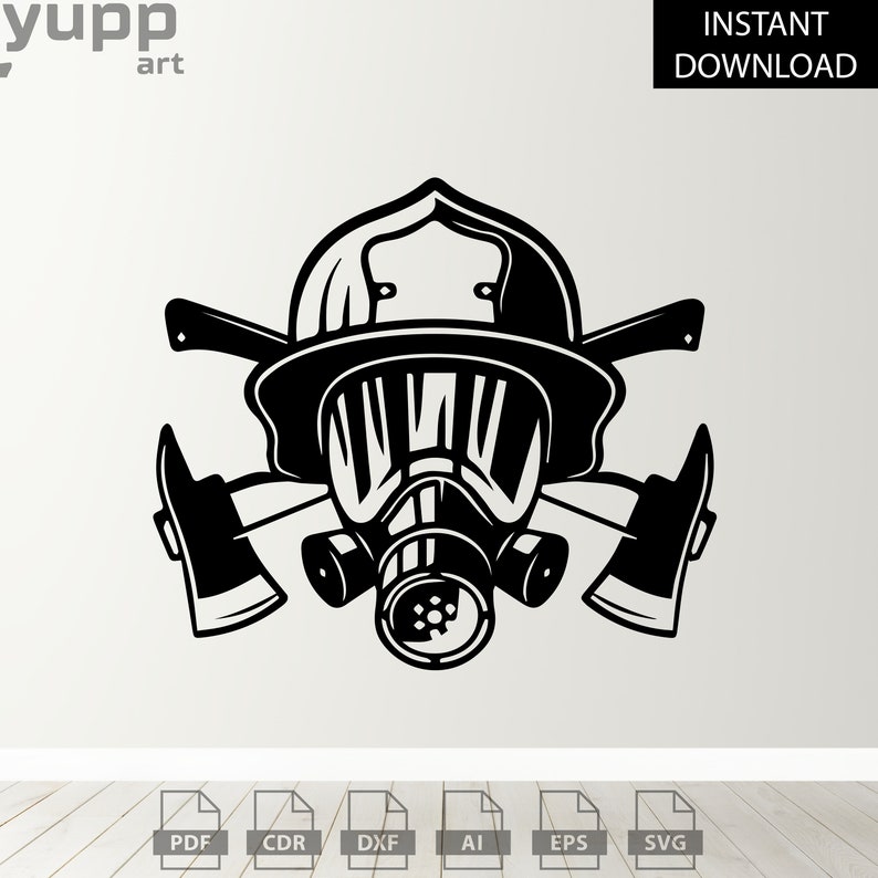 Firefighter Dxf Files Firefighter Laser Cut Firefighter Svg - Etsy