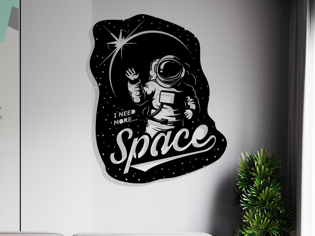 Space Astronaut Dxf Files Space Astronaut Laser Cut Space Astronaut Svg ...
