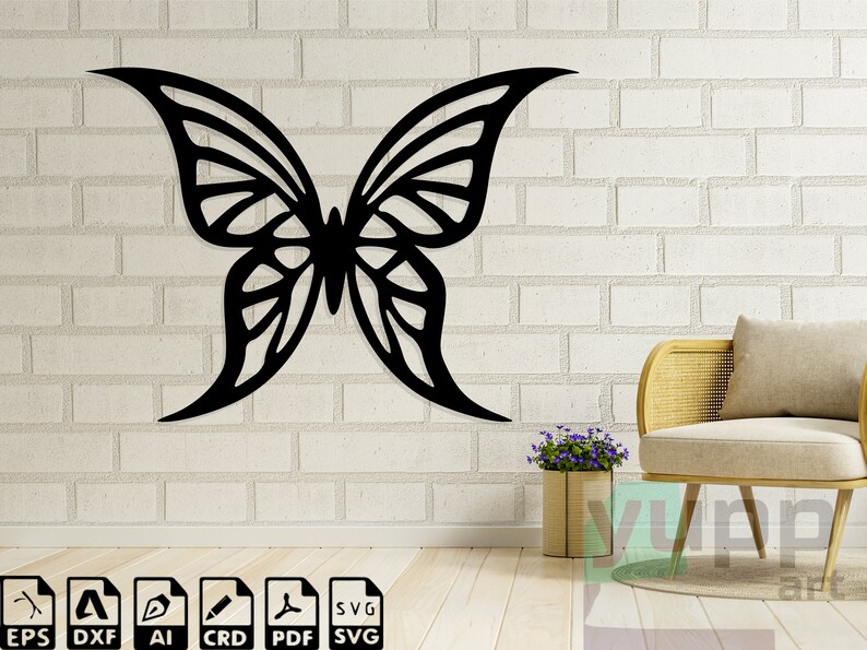 Butterfly Svg for Cricut Butterfly Cnc Laser Cut Files - Etsy