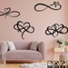 Infinity Heart 4 Designs Art Laser Cut Svg Dxf Pdf Engraving Decal ...