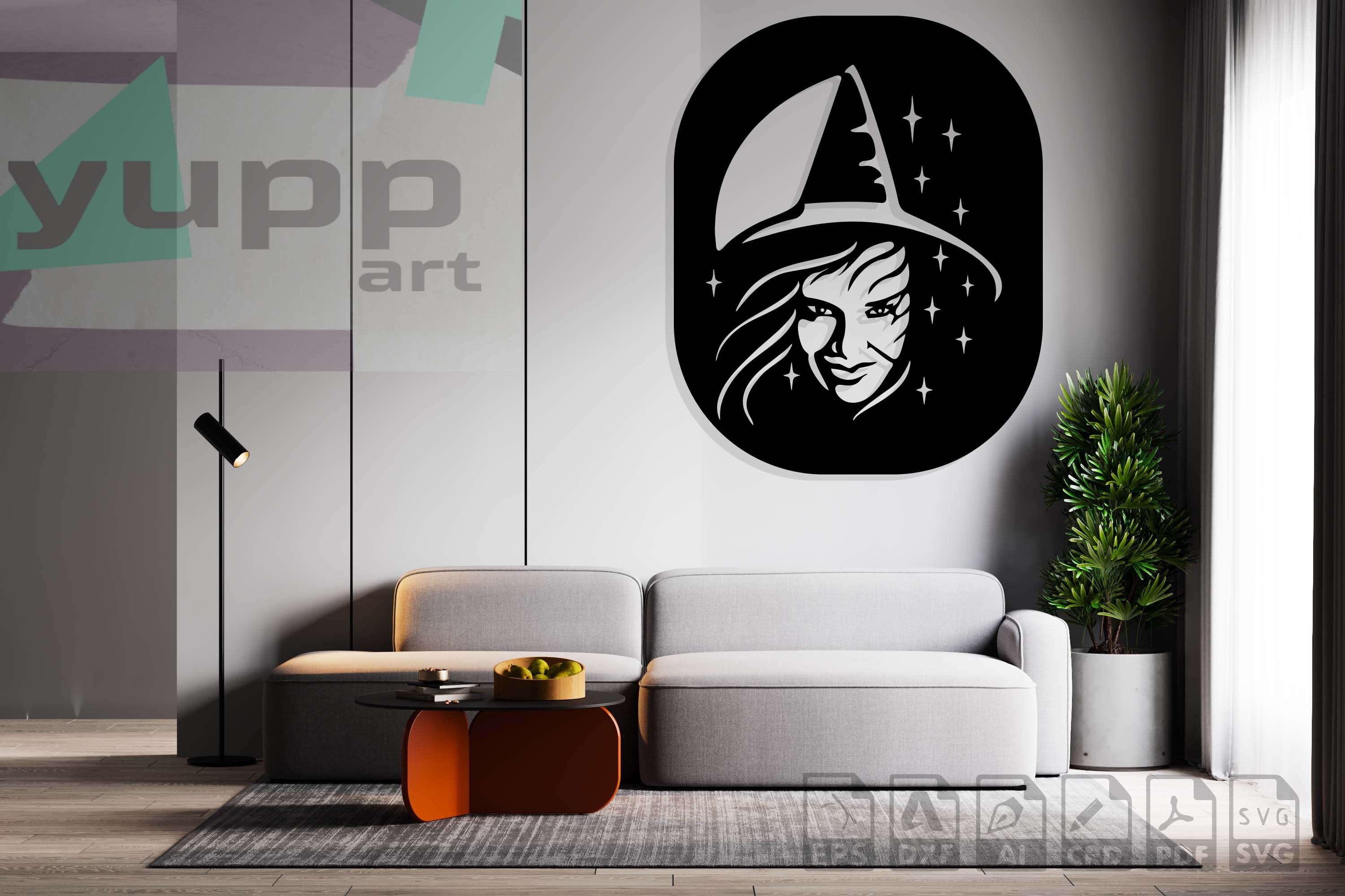 Witch Dxf Files Witch Laser Cut Witch Svg File for Cricut - Etsy