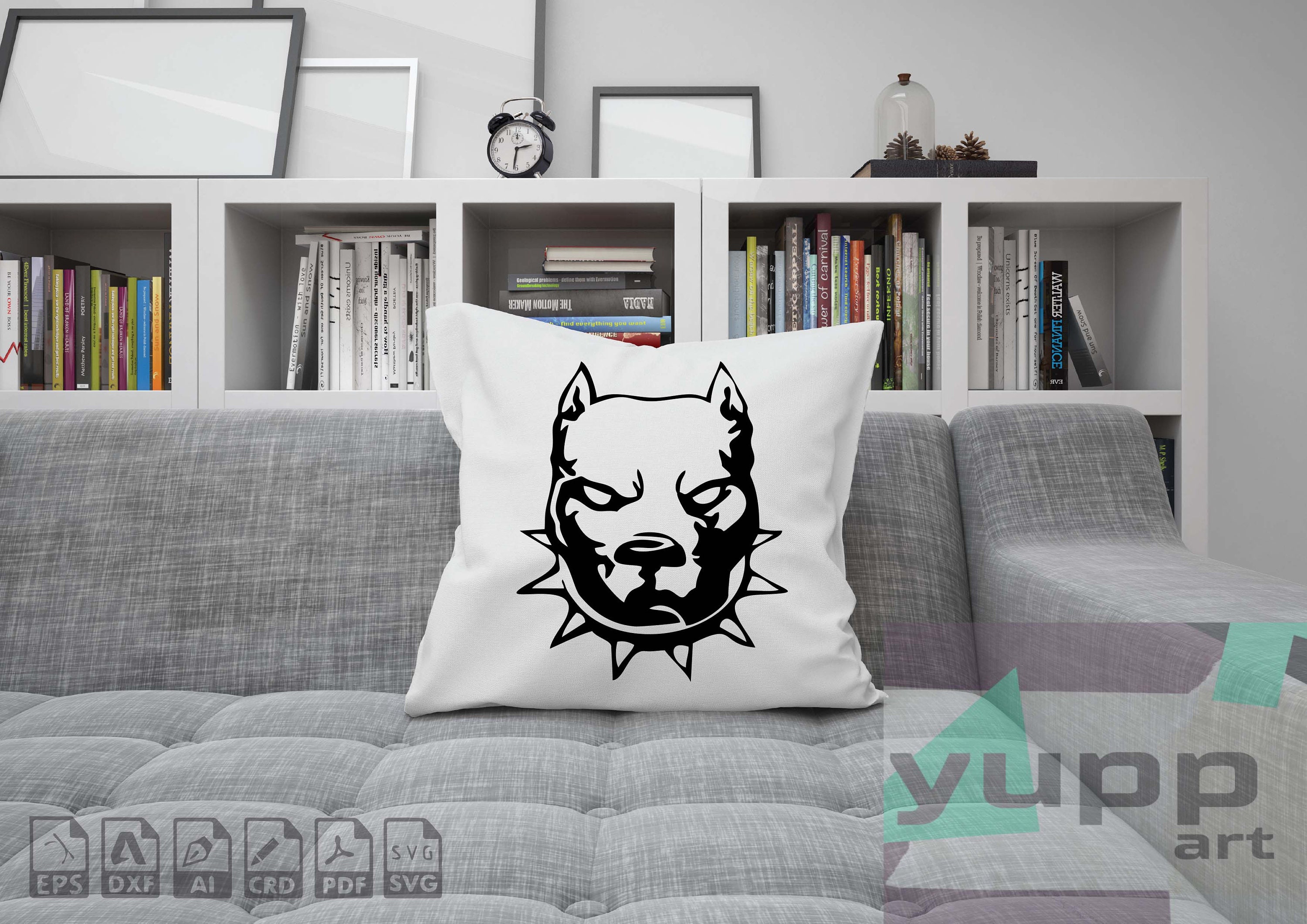 American Pitbull Dxf Files American Pitbull Laser Cut Pitbull Svg File ...