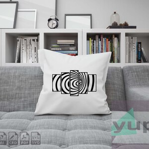 3D Swirl Dxf Files 3D Swirl Laser Cut 3D Swirl Svg File For Cricut 3D ...