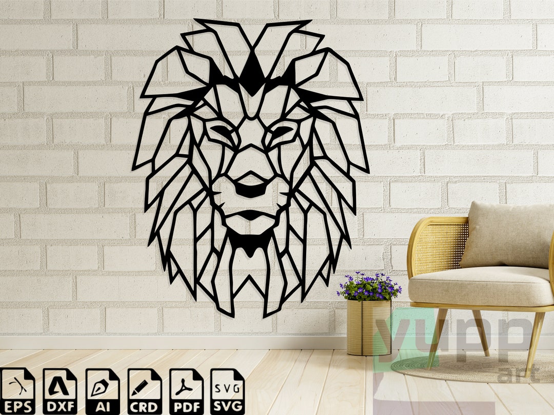 Lion Svg for Cricut, Lion King Clipart, Lion Cnc Laser Cut Files, Lion ...