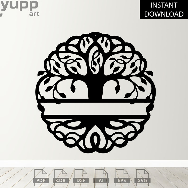 Tree of Life Custom Name Svg Family Tree Clipart Palm Tree - Etsy