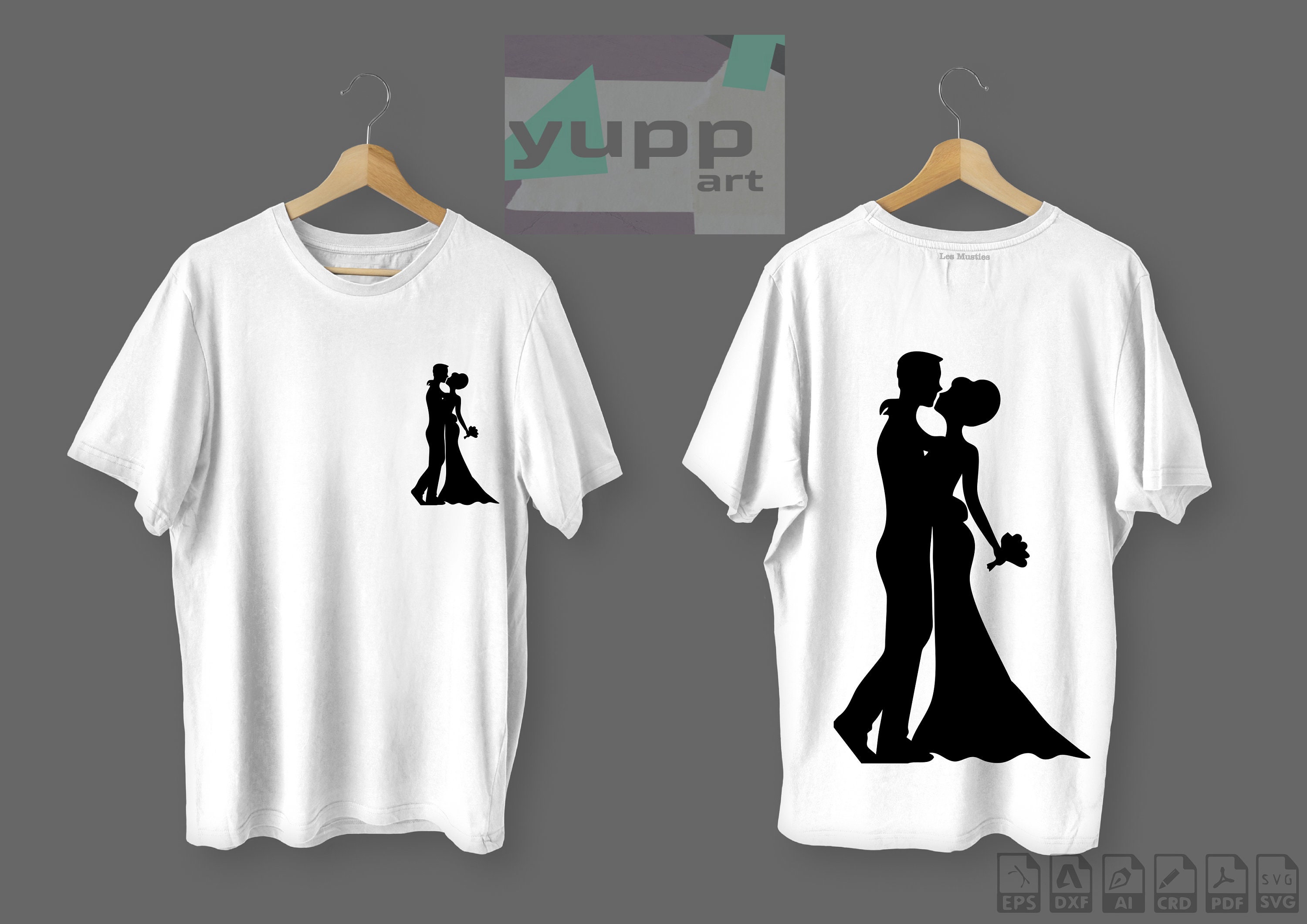 Wedding Couple Svg and Dxf Files, Love Vinyl and Laser Cut Files ...