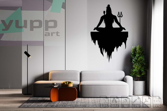 Hindu Mahadeva Dxf Files Hindu Mahadeva Laser Cut Hindu - Etsy