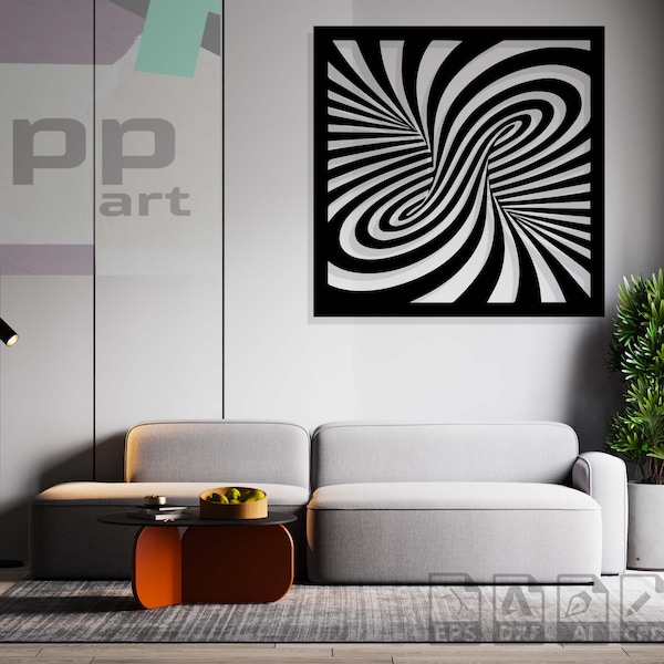 Optical Illusion Svg - Etsy