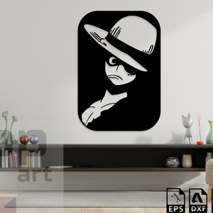 Anime Dxf Files Anime Laser Cut Anime Svg File for Cricut Anime Metal ...