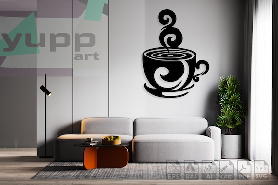 Coffee Dxf Files Coffee Laser Cut Coffee Svg File for Cricut - Etsy