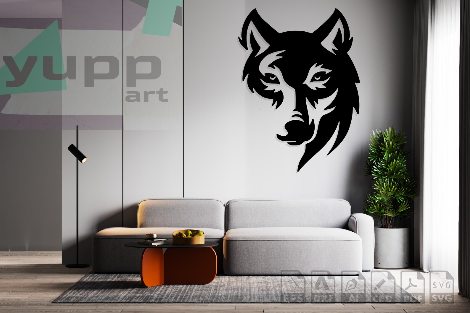 Wolf Face Cnc Svg for Cricut Laser Cut Svg Dxf Pdf Engraving - Etsy
