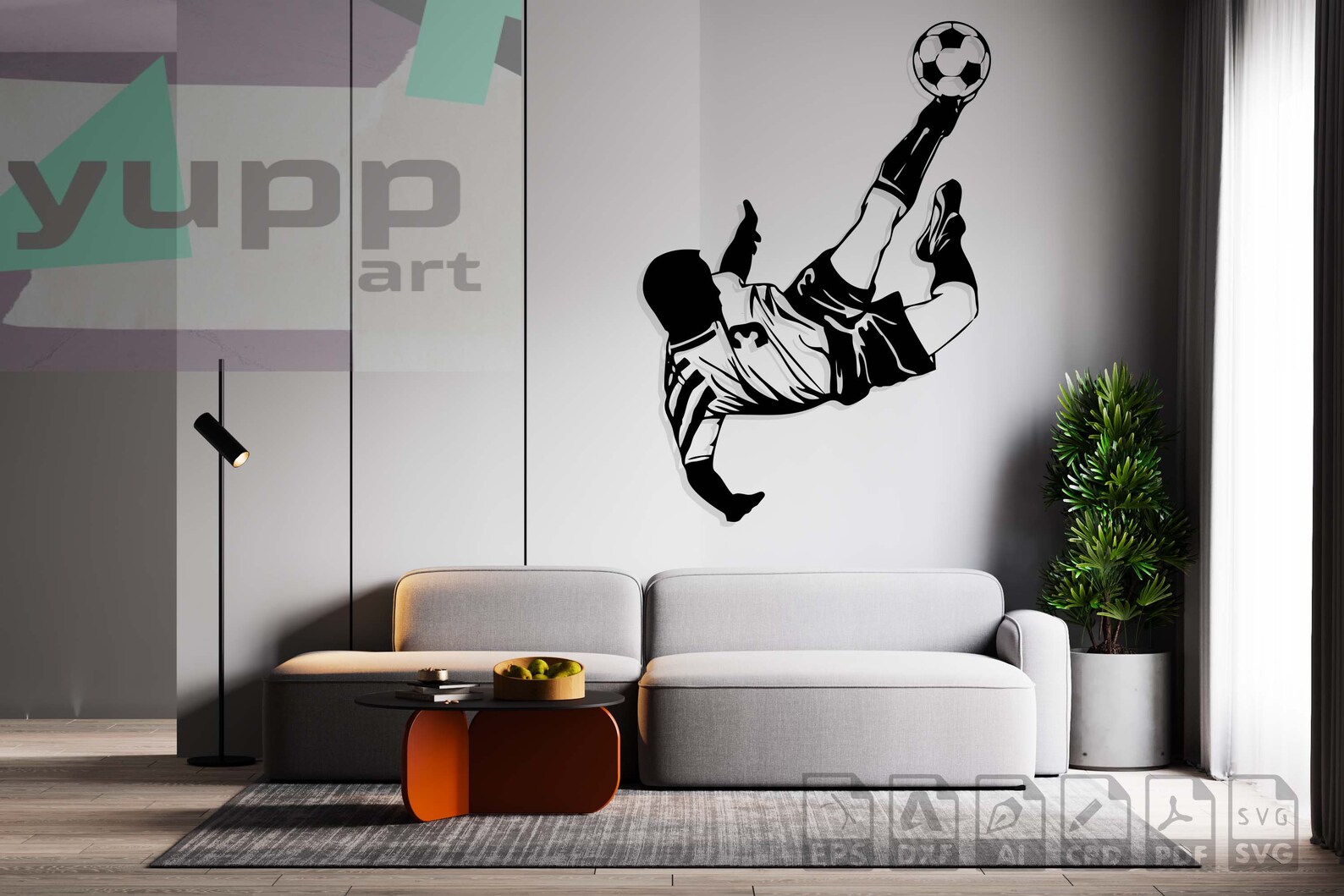 Soccer Player Footballer Shoot Cut Svg Dxf Pdf Engraving Decal | Etsy