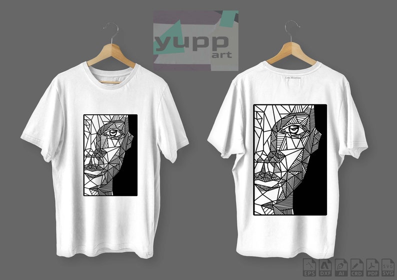 Woman Face Dxf Files Woman Face Laser Cut Woman Face Svg File - Etsy