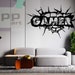 Gamer Dxf Files Gamer Laser Cut Gamer Svg File Cricut Gamer Metal Wall ...