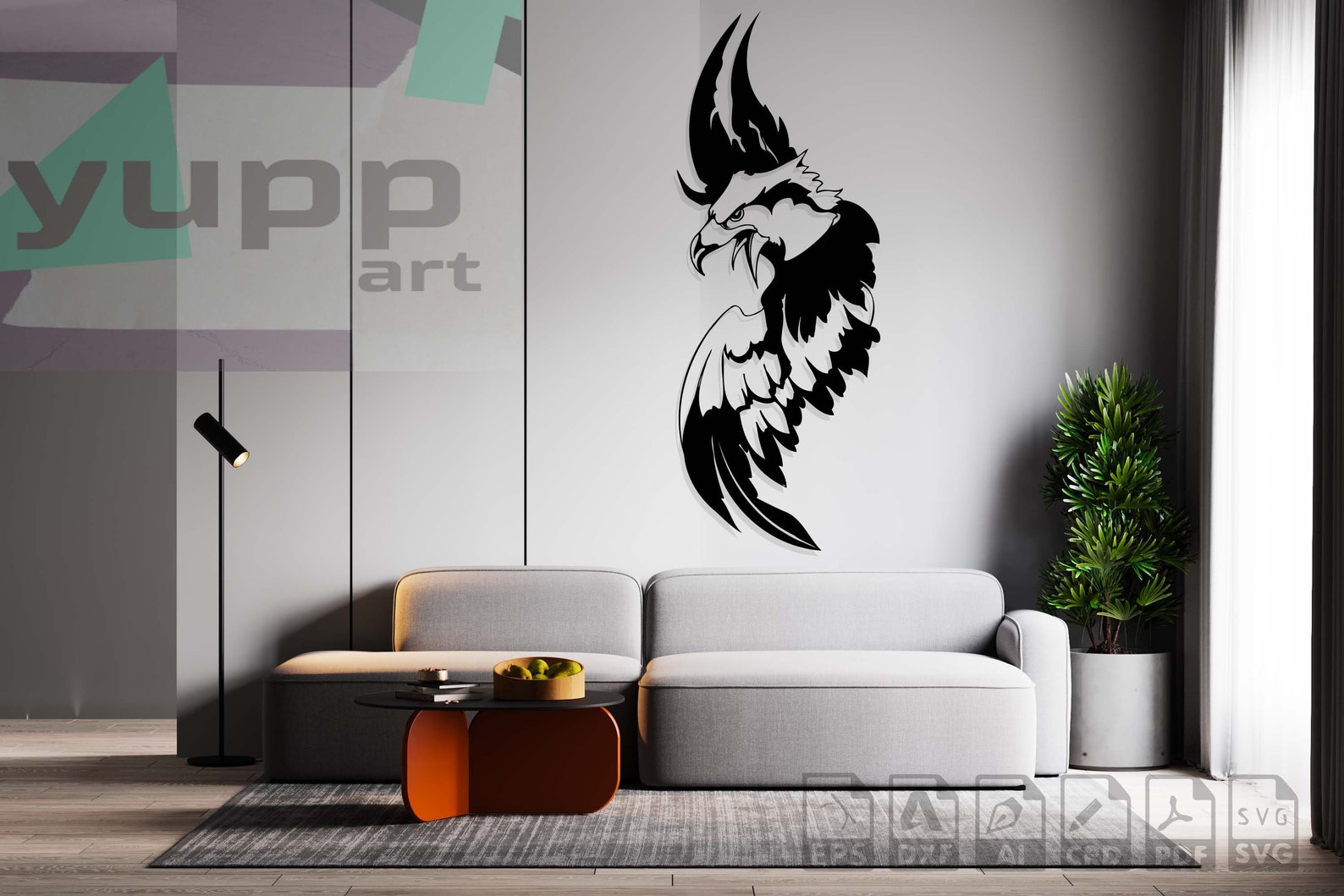 Phoenix Dxf Files Phoenix Laser Cut Phoenix Svg File Cricut - Etsy