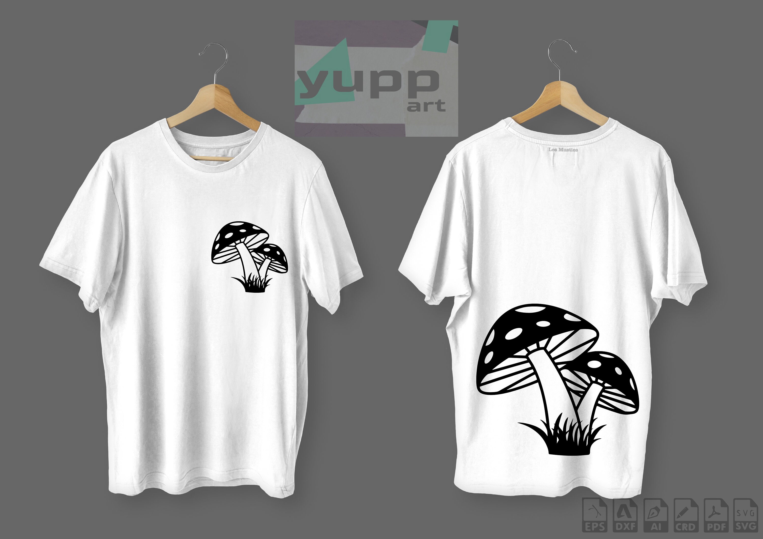 Mushroom Svg, Clipart, Print and Cut Files L Vector Design, Cricut ...