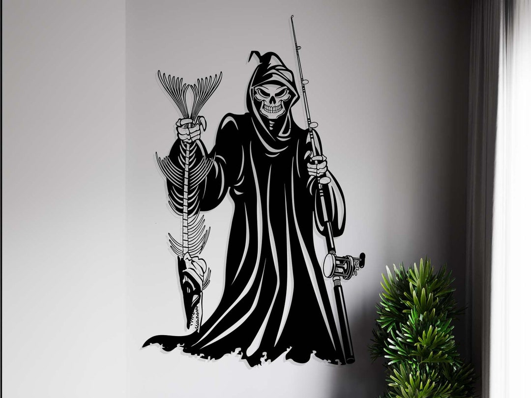 The Reaper Dxf Files the Reaper Laser Cut the Reaper Svg File for ...