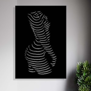 Woman Dxf Files Woman Laser Cut Woman Svg File for Cricut Woman Metal ...